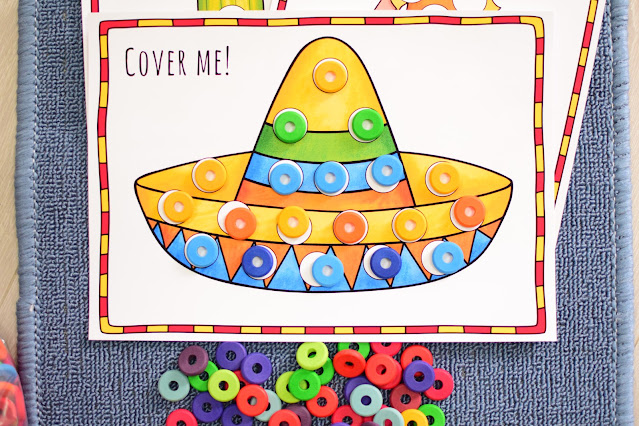 Fiesta and Cinco de Mayo Preschool Math and Literacy Mini Unit | The ...