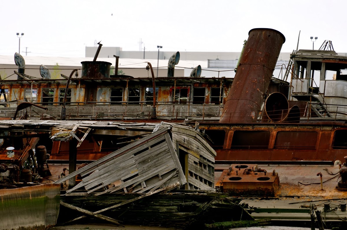 The Arthur Kill Ship Graveyard – Flesh & Relics