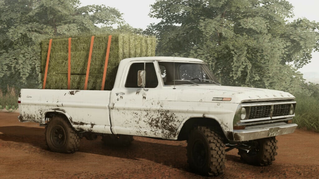 FS19 Old Pickups Pack v1.1 - FS 19 & 22 USA Mods Collection