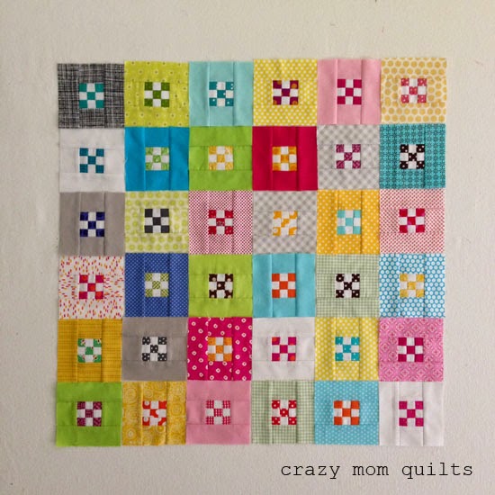 crazy mom quilts: more mini nines