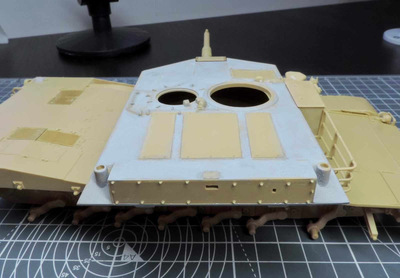 Pete's Model World : Abrams Turret