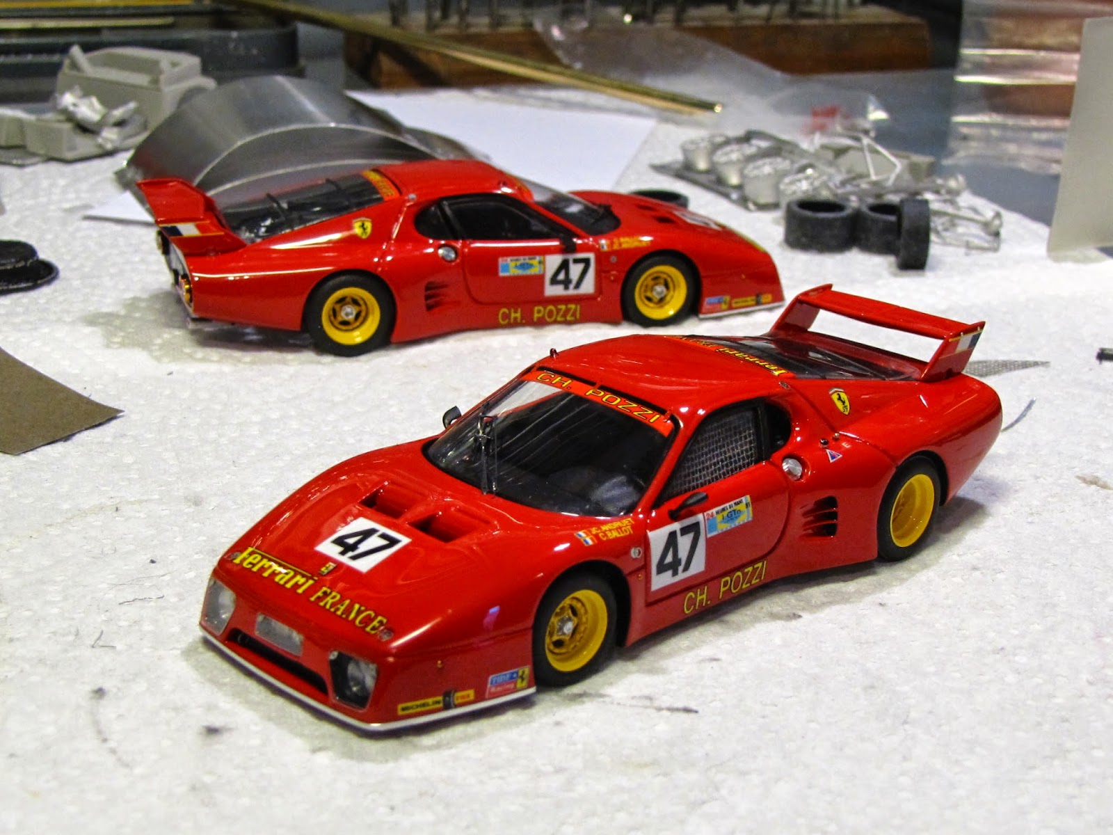 Jean-François ALBERCA: Ferrari BB 512 IMSA-GTX , 5ème Le Mans 1981