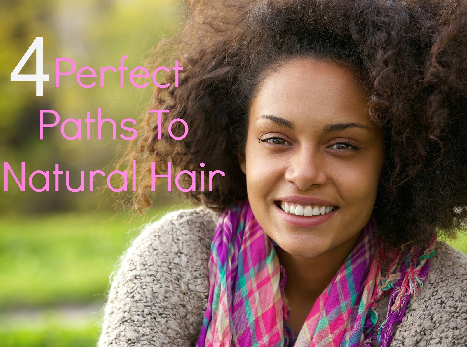 4 Perfect Paths To Natural Hair - Seriously Natural