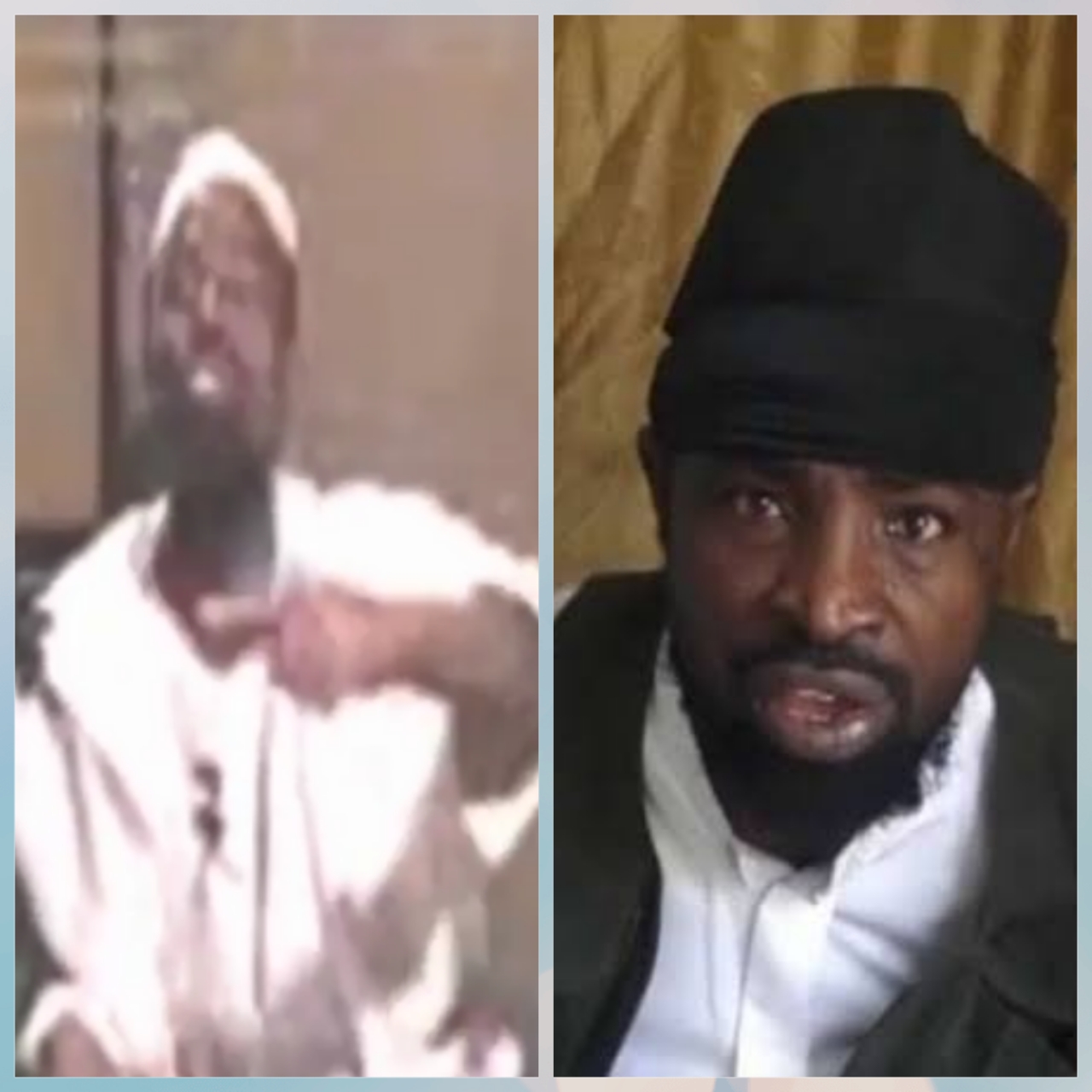 Abubakar Shekau, the Boko Haram leader was seen delivering a lecture ...
