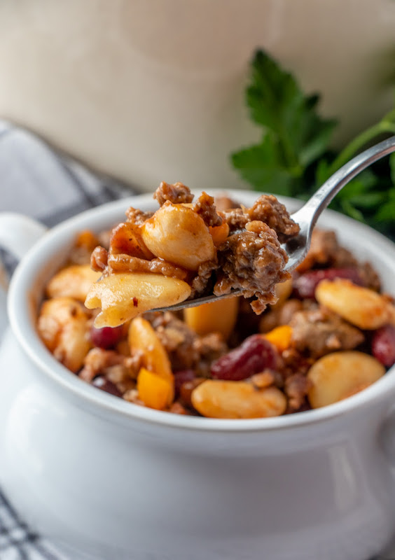 Beefy Bacon Calico Beans Recipe