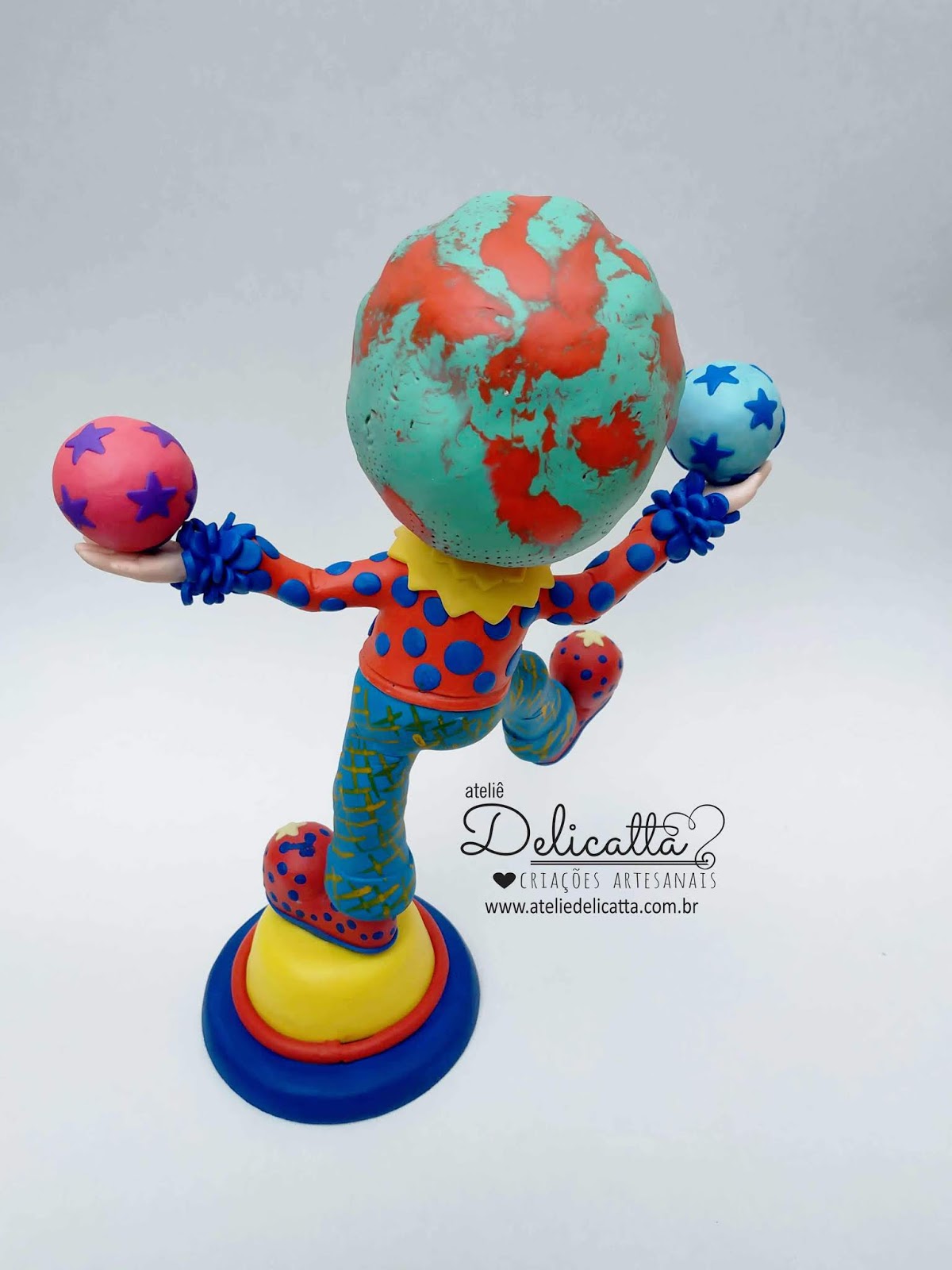 Palhacinho | Ateliê Delicatta - Marcela Prais