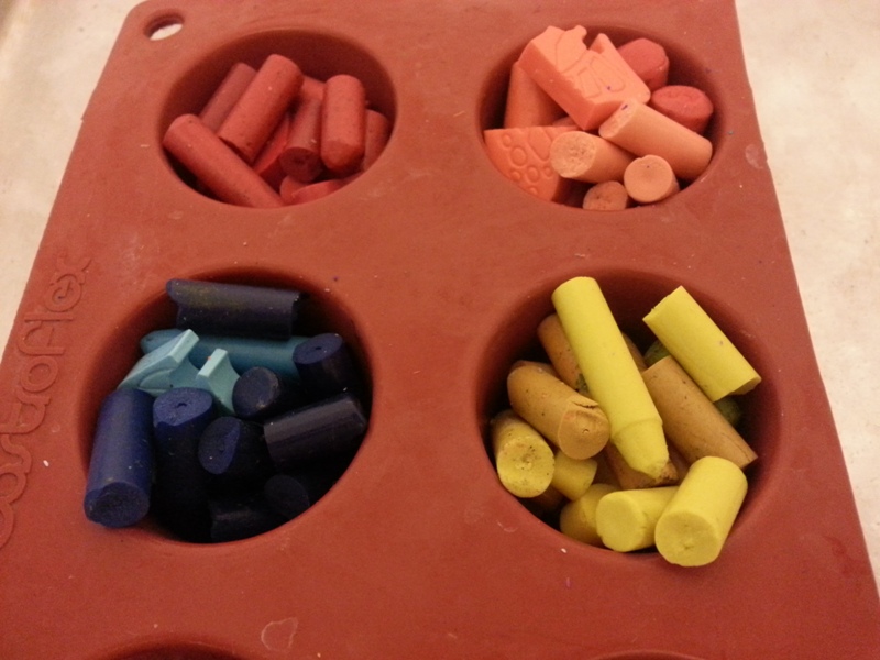 Manualidades Inspiradas por la Naturaleza: Crayolas recicladas...