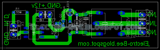 Rangkaian Driver Relay Optocoupler