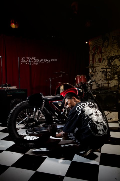 Bali Photographer - Fabio Lorenzo Photography: RUMBLE Hat (with JRX SID)