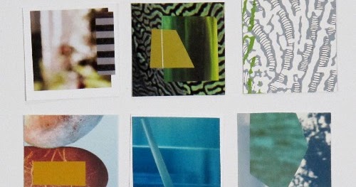 Day In & Day Out: Studio Series: Two inch collages e