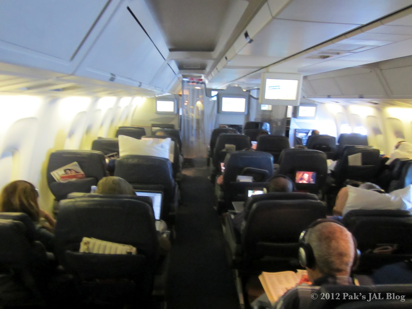 American Airlines 767 Interior
