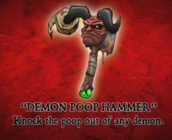 VGWArsenal: Epic Weapon 1: The Demon Poop Hammer