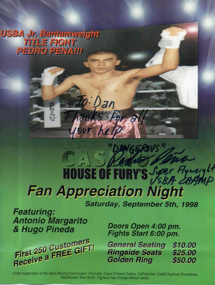 THE BOXING GURU'S HALL-OF-FAVORITES: PEDRO PENA