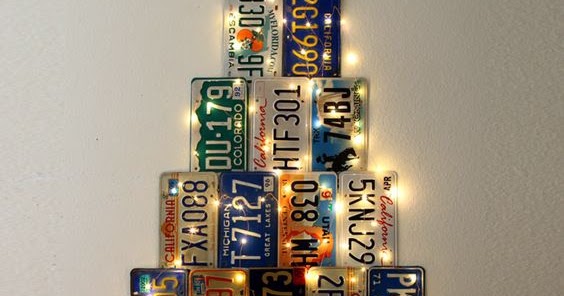 .: 12 Cute & Creative Ways to RePurpose License Plates