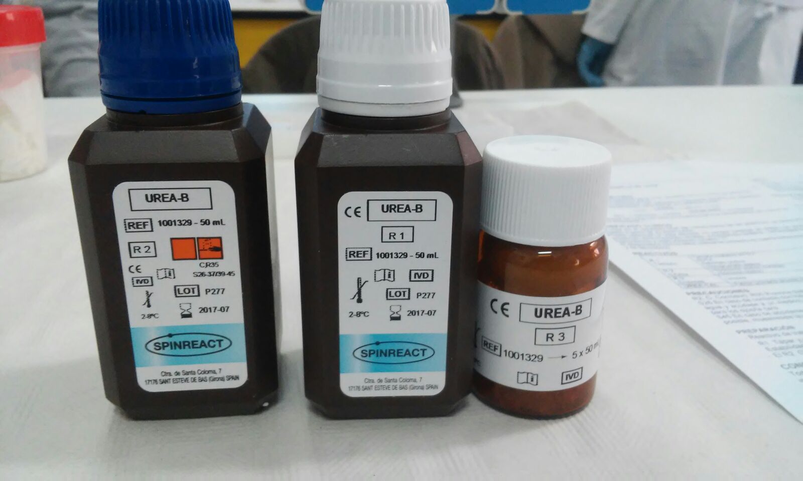 Prácticas Bioquímica: Determinación de urea