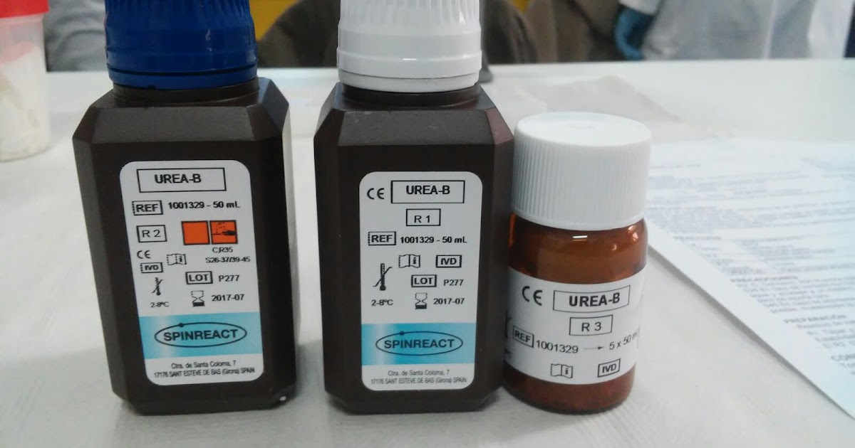Prácticas Bioquímica: Determinación de urea