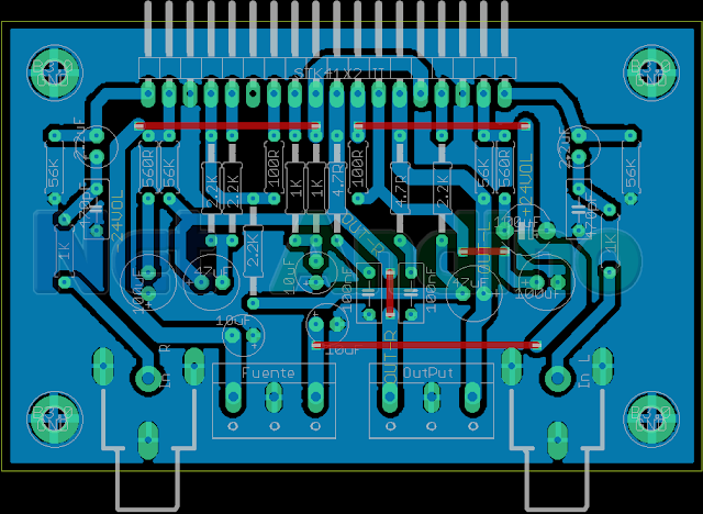 Amplificador STK4152 II 30Wx2 - Electrónica Net Andino
