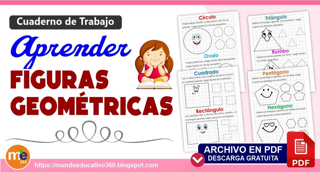 Cuaderno de trabajo Aprender FIGURAS GEOMÉTRICAS