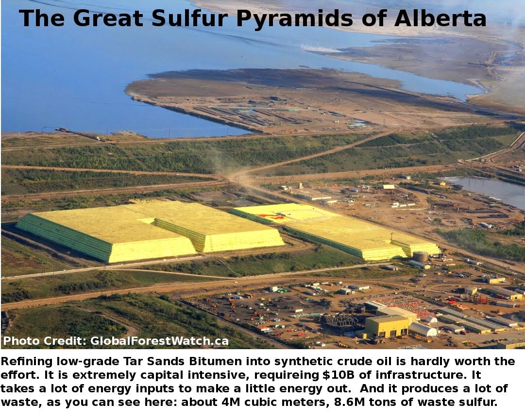 BillHustonBlog: The Great Sulfur Pyramids of Alberta