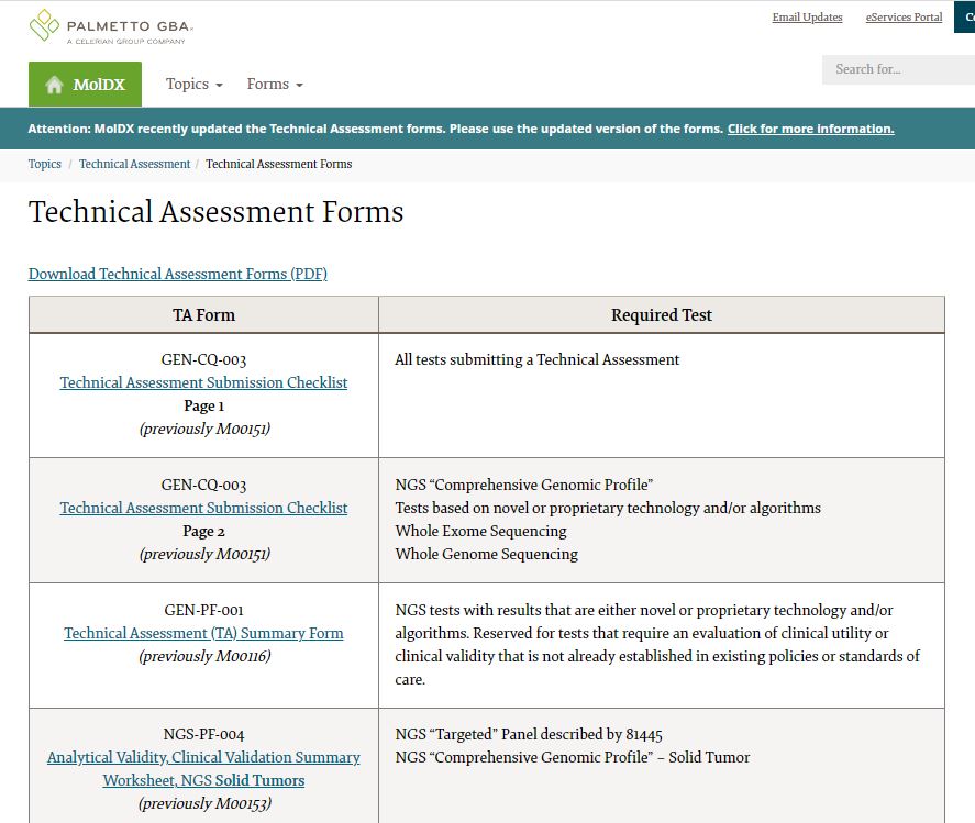 Discoveries in Health Policy: MolDx Launches New Website, Integrates ...