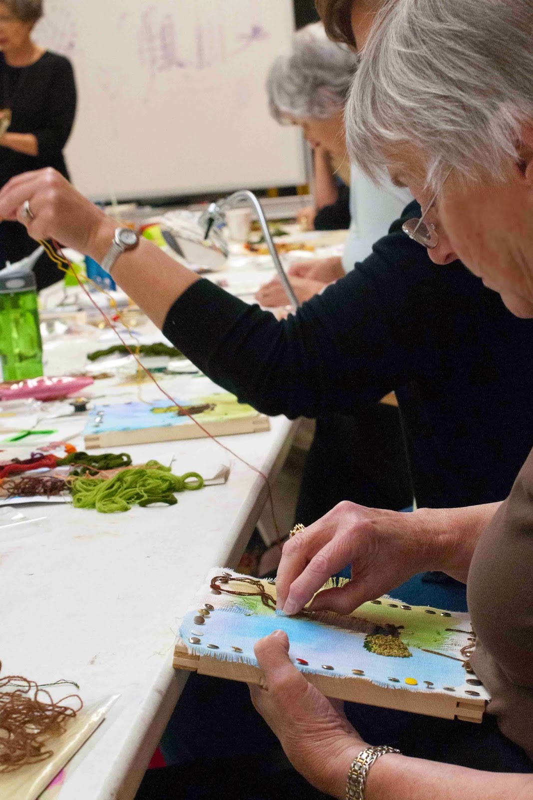 Plays With Needles: Drawn Thread Forests with Catherine Jordan