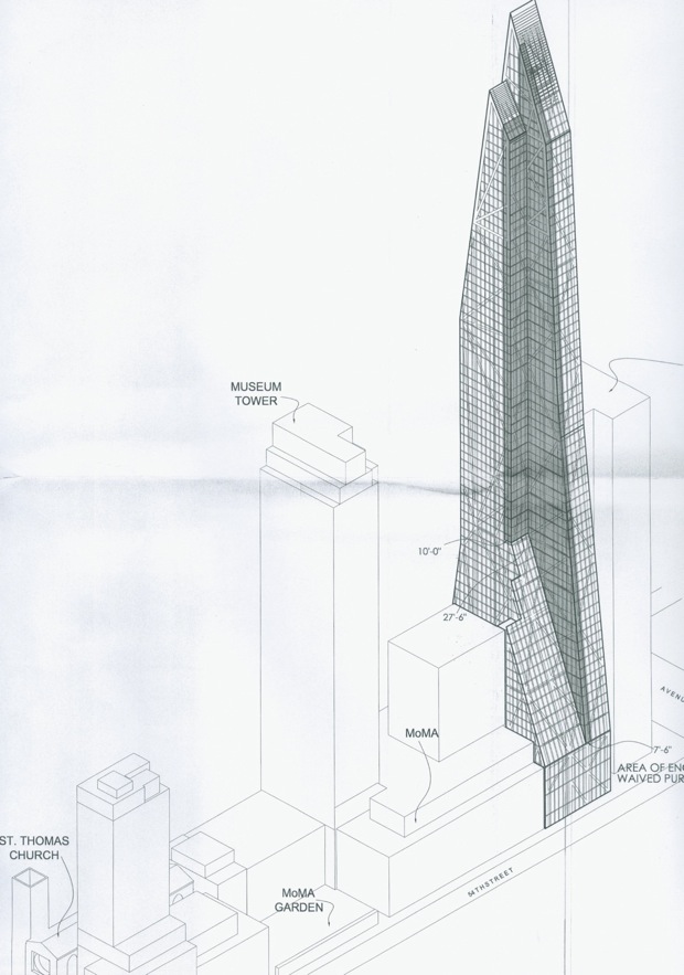 New MoMA Extension: Tower Verre by Jean Nouvel, Midtown Manhattan, New ...