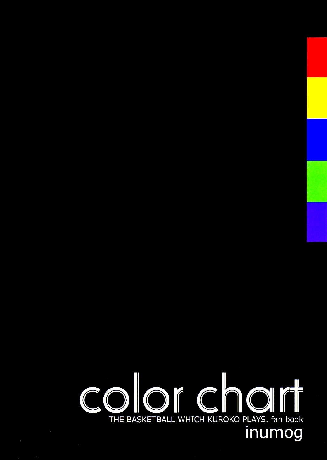 Doujin Kuroko no basuke yaoi: Color Chart