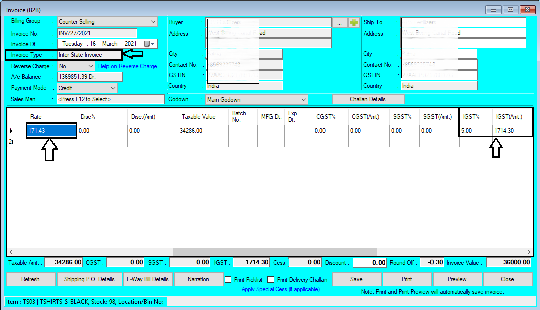Invoice B2B Help Guide
