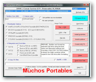 RMPrepUSB 2.1.725 Español Portable | Portables Programas