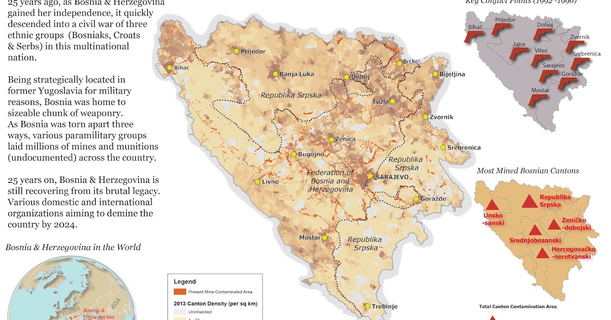 Welcome to Danesh's Atlas Blog: Bosnia Herzegovina Landmine ...