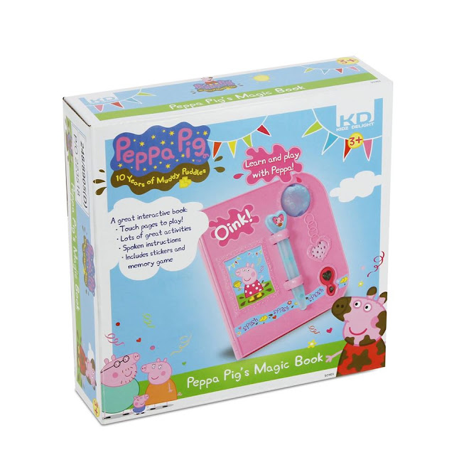 KD UK Peppa Pig Magic Book Giveaway | Red Rose Mummy