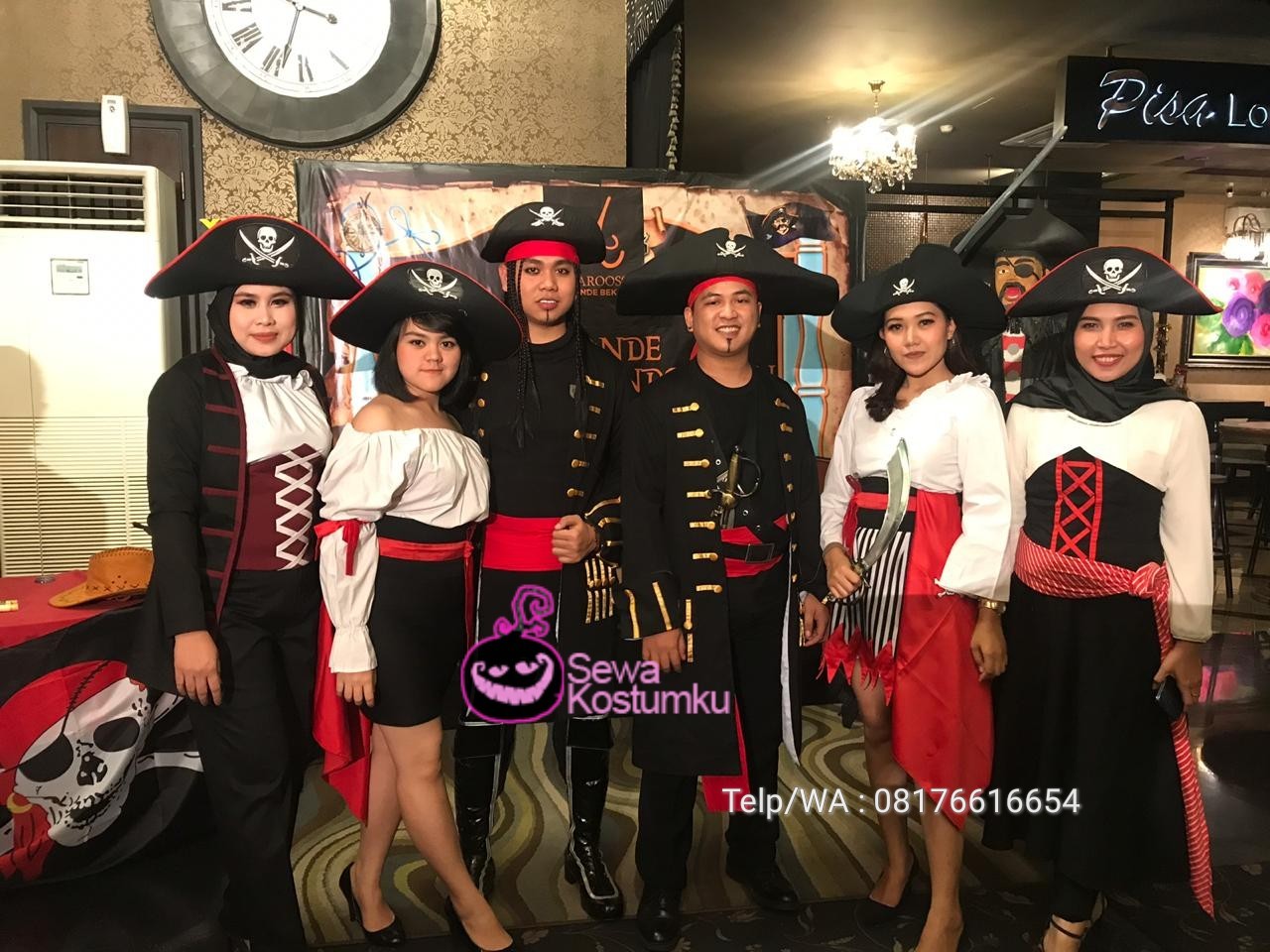 Sewa Kostum Cosplay Jakarta: Rental Kostum Bajak Laut Jakarta