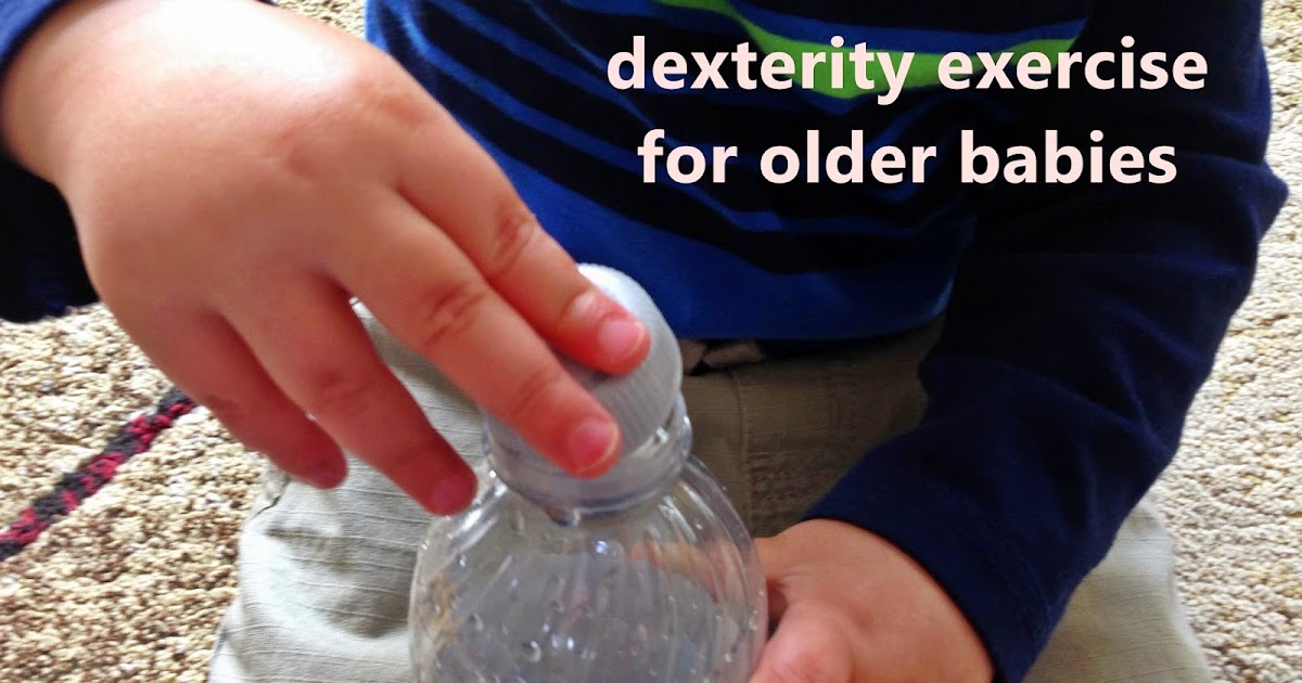 From @BalancingMama: A supervised dexterity exercise for baby/toddler