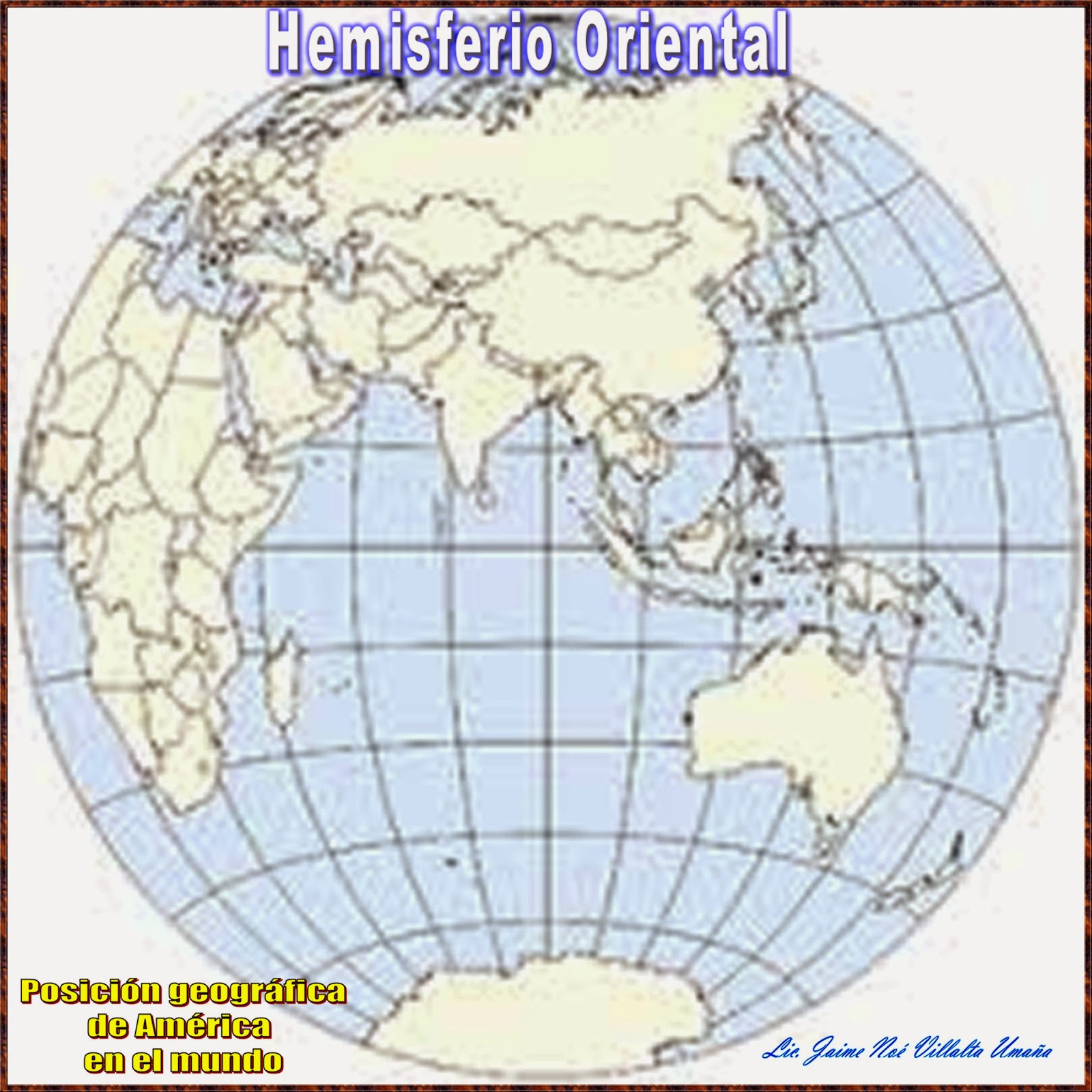 Educación: Posición geográfica de América en el mundo