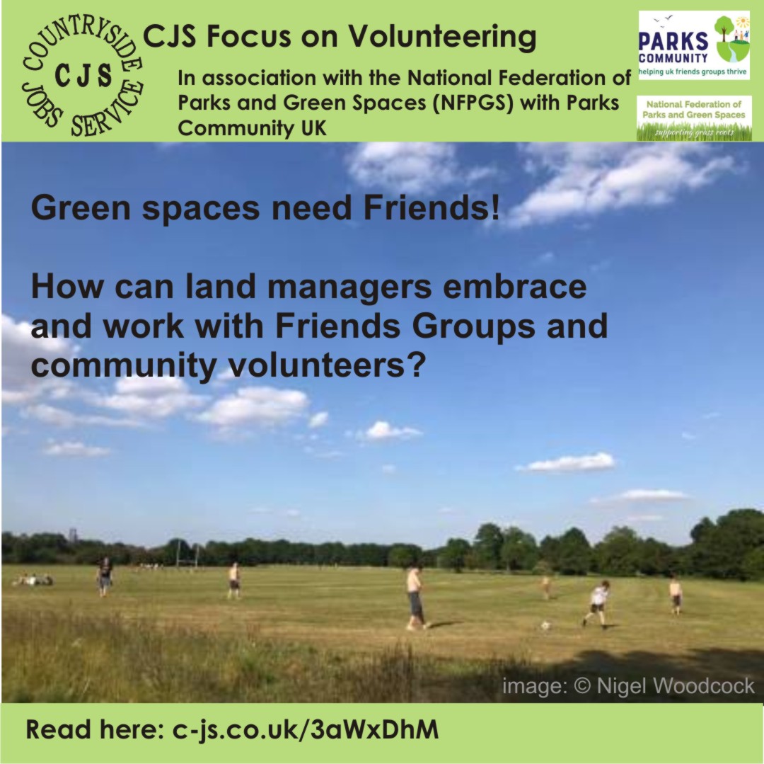 Green spaces need Friends!
