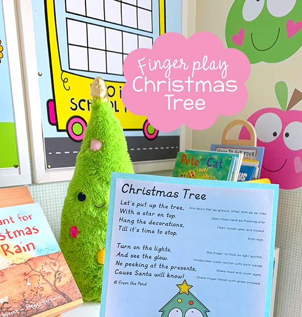 Christmas Tree Finger Play | From the Pond
