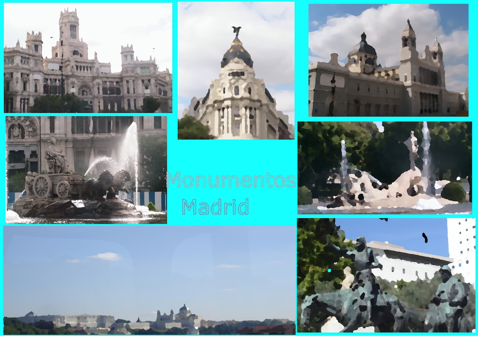 Informática en cuarto: Collage Madrid