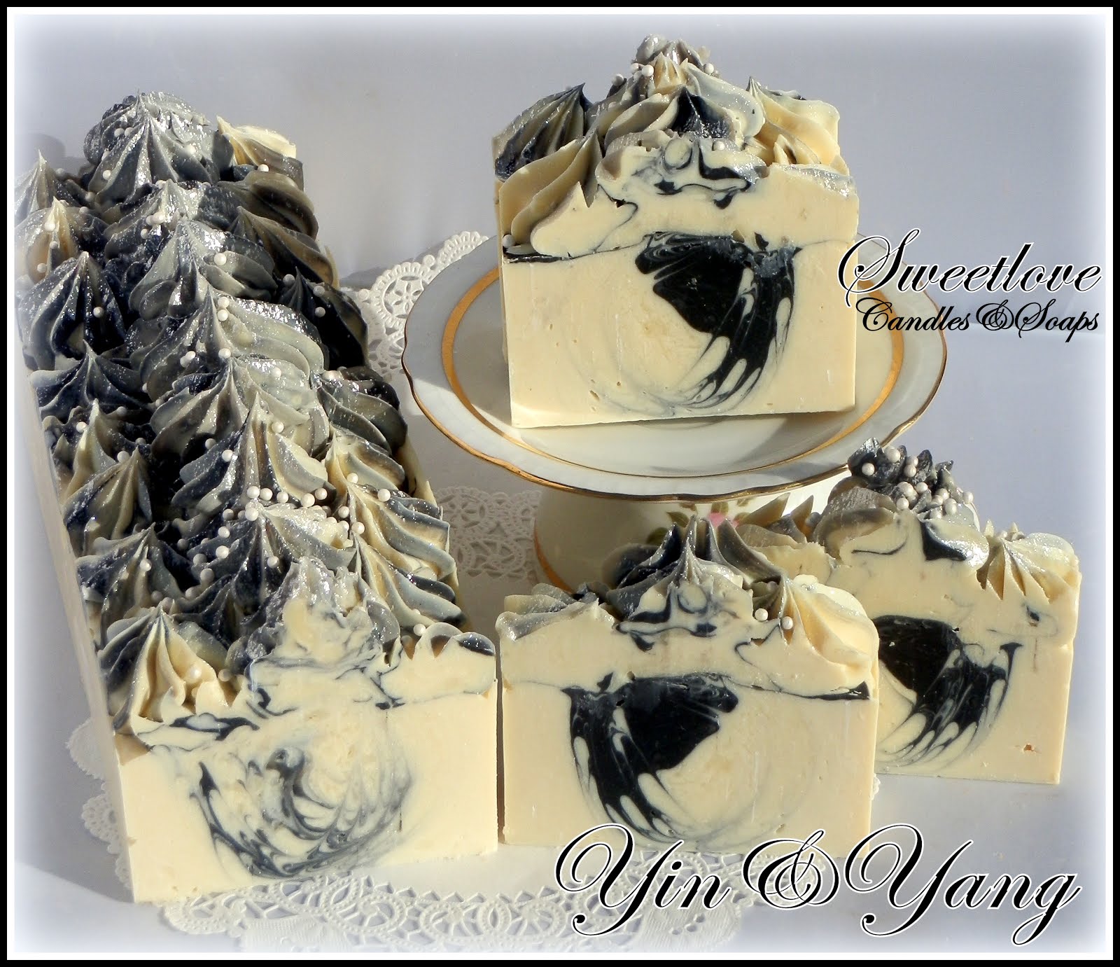 Sweetlove Candles & Soap Bakery: Yin & Yang Luxury Handmade Soap