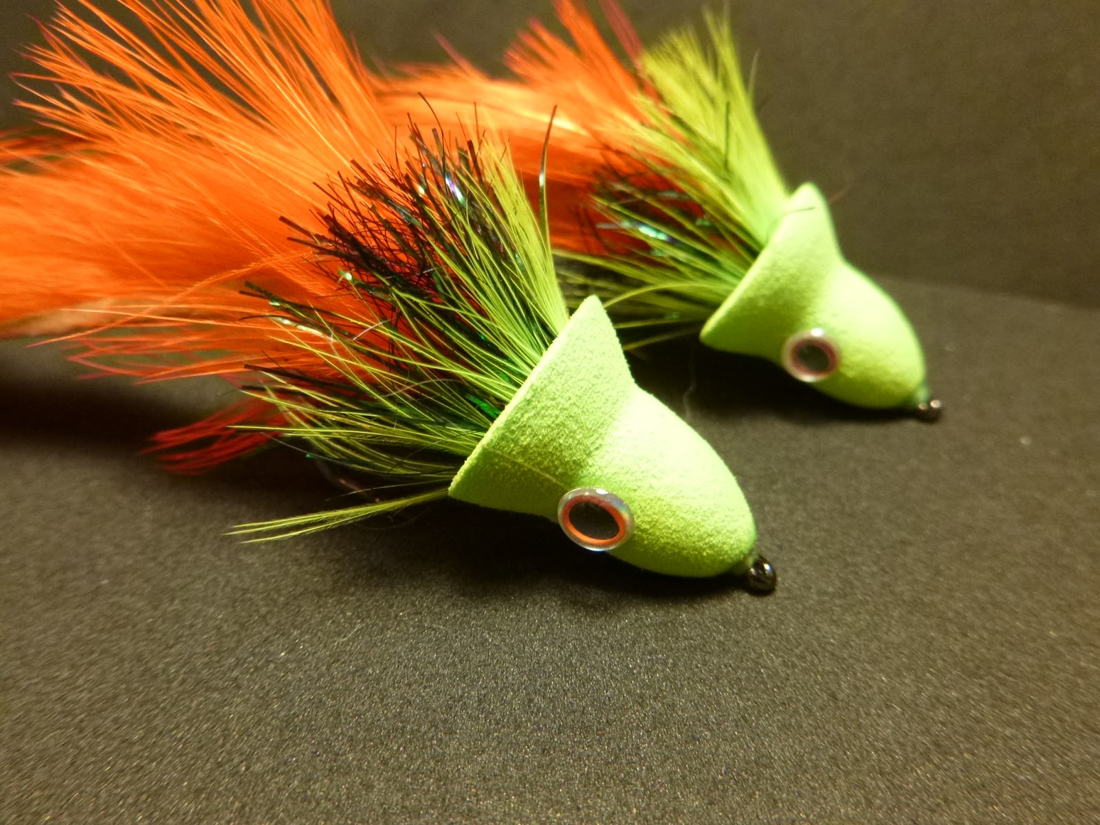 Fly Fishing & Tying Obsessed: Fire Tiger Foam Diver