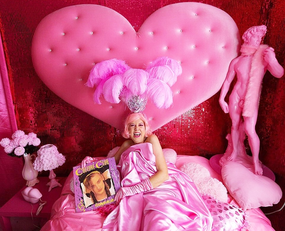 The Pink Lady of Hollywood is KITTEN KAY SERA