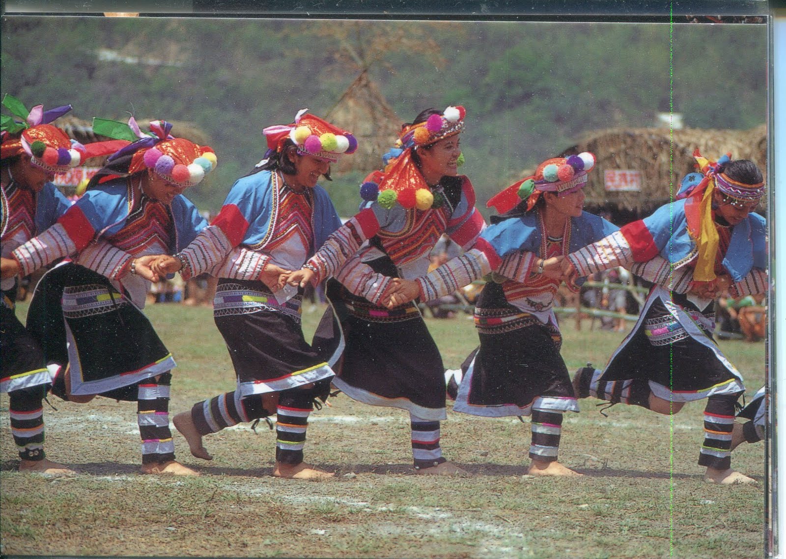 collect ROC: Taiwan Aborigines Postcard: Harverst Festival of Tsou ...