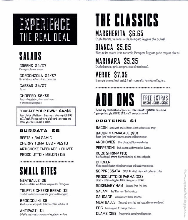 800 Degrees Neopolitan Pizzeria - Santa Monica - Vegas and Food