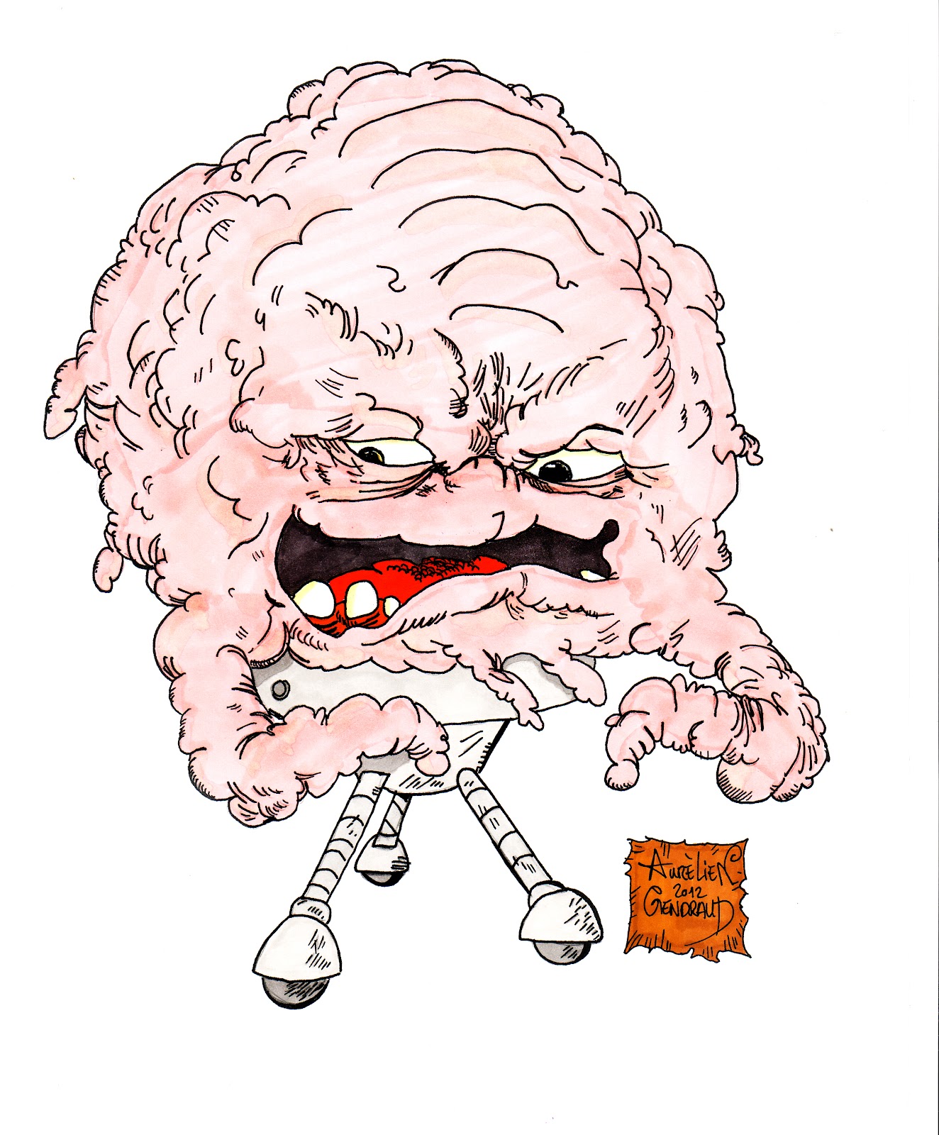 The Terror Geek: Krang fan art