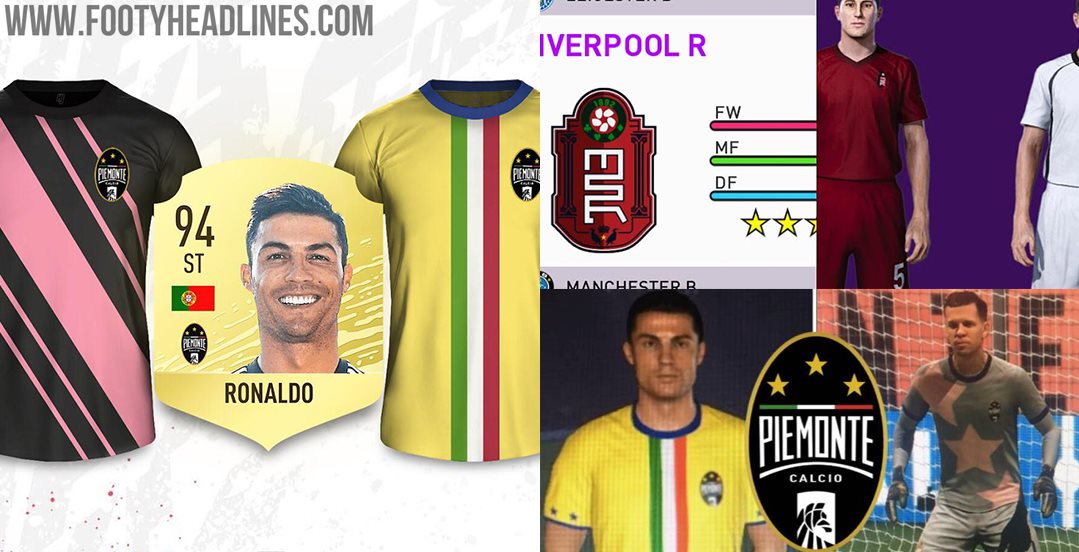 FAKE - How Unlicensed Teams Look In FIFA & PES - Kits, Logos & More ...