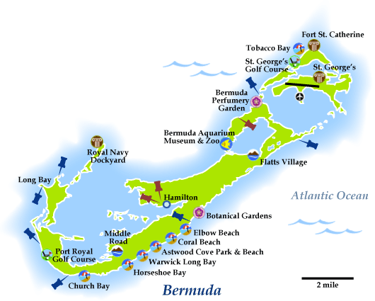 MAPS OF BERMUDA