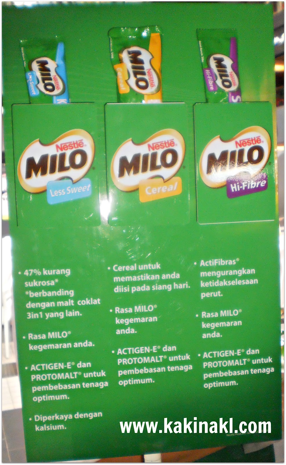 Tertunailah Hasrat Di Hati: Jom Minum Varian Campuran MILO Baharu