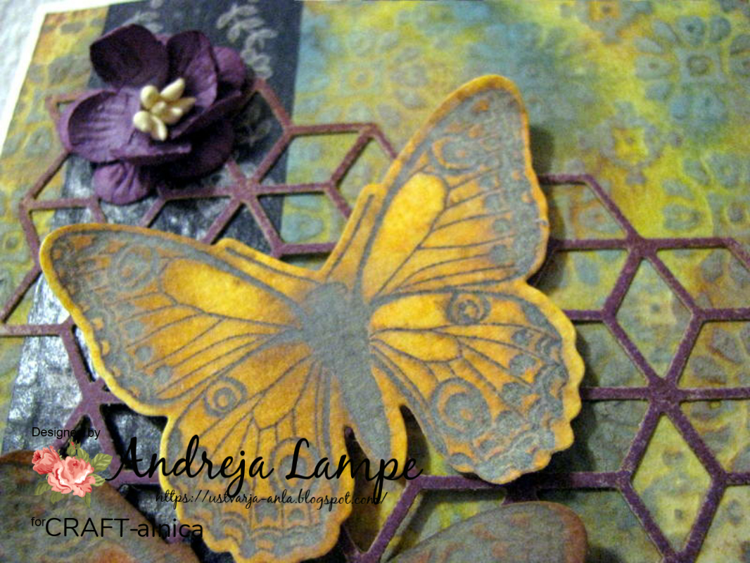 Ustvarja An.La: CRAFT-alnica #260 - METULJ