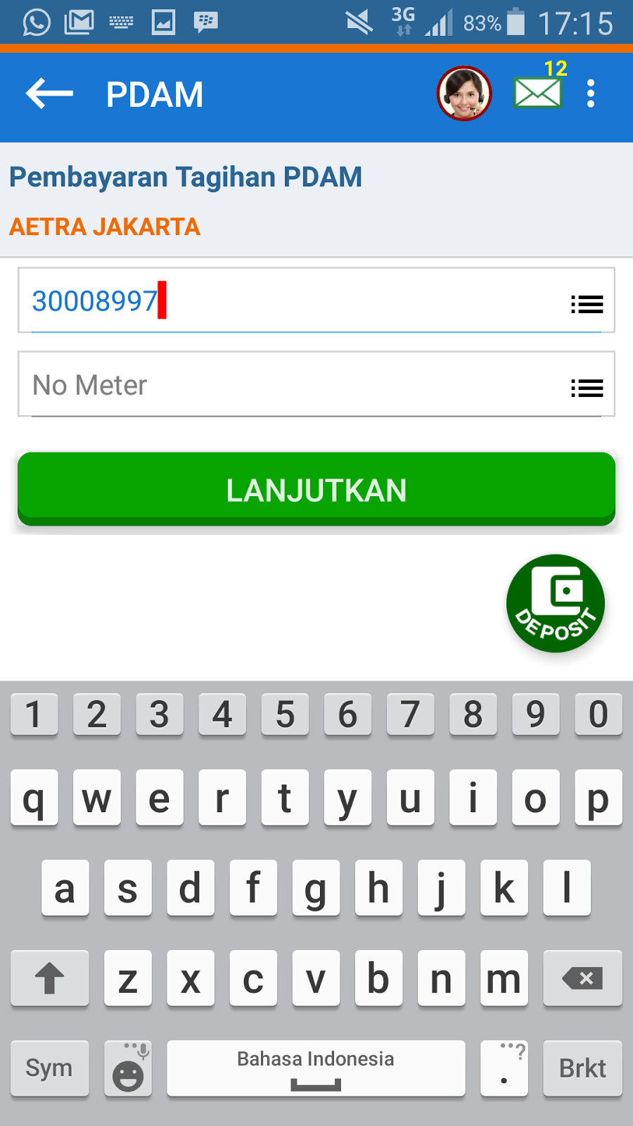 Mencoba belajar: Cara cek tagihan PDAM