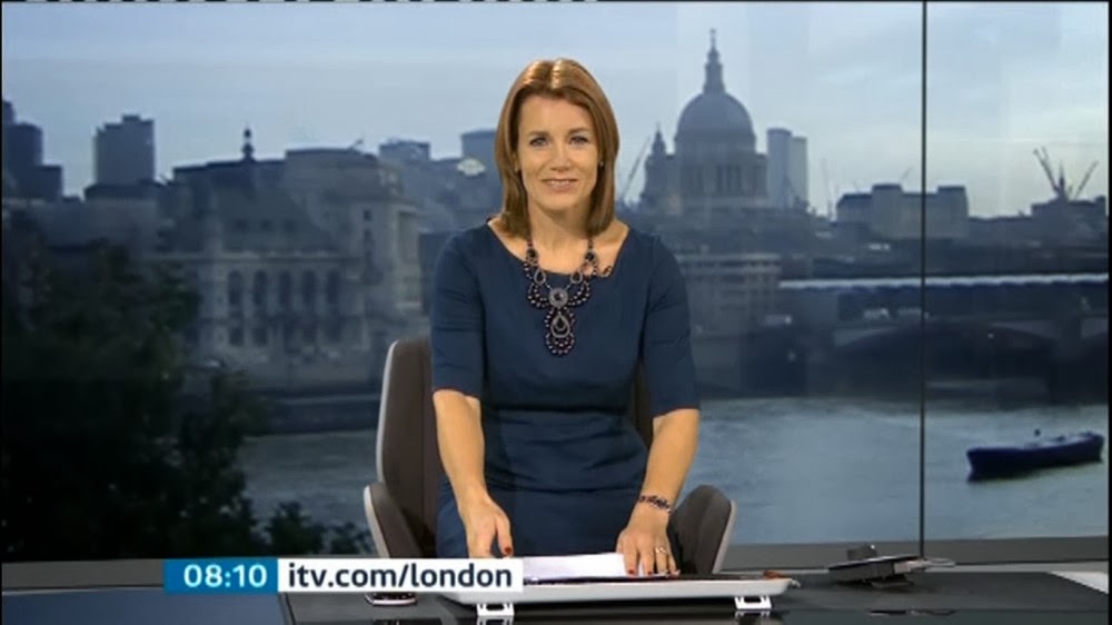 UK Regional News Caps: Sharon Thomas - ITV London