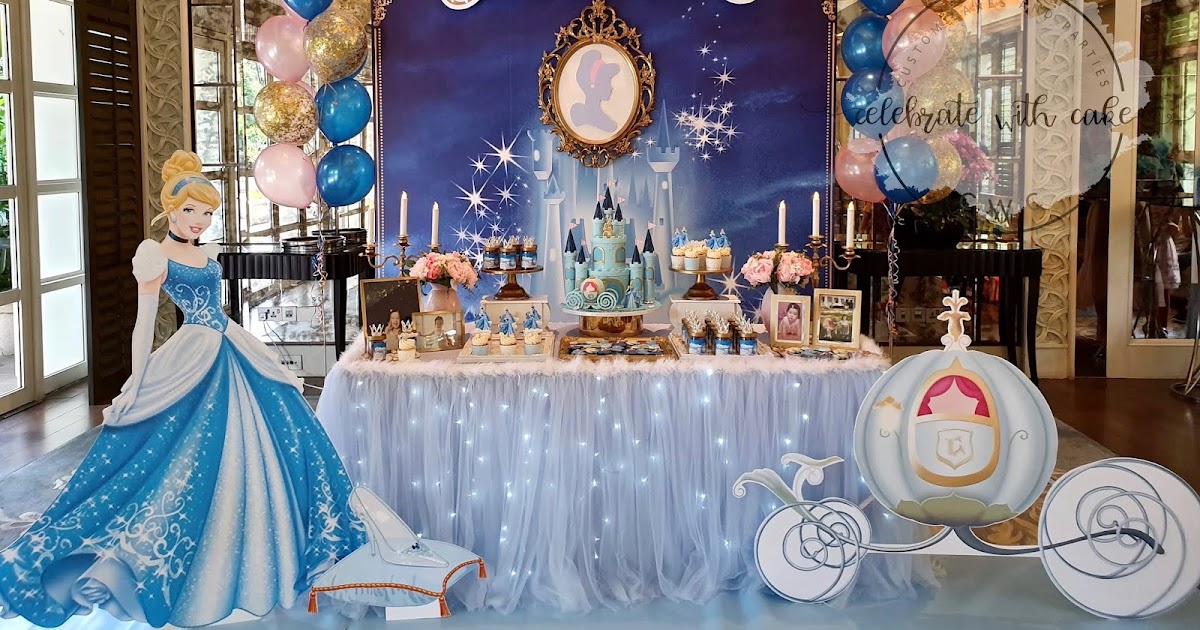 Celebrate with Cake!: Cinderella themed Dessert Table